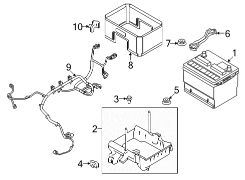 14471AA240 - Genuine Subaru VALVE ASSY AIR BYPASS
