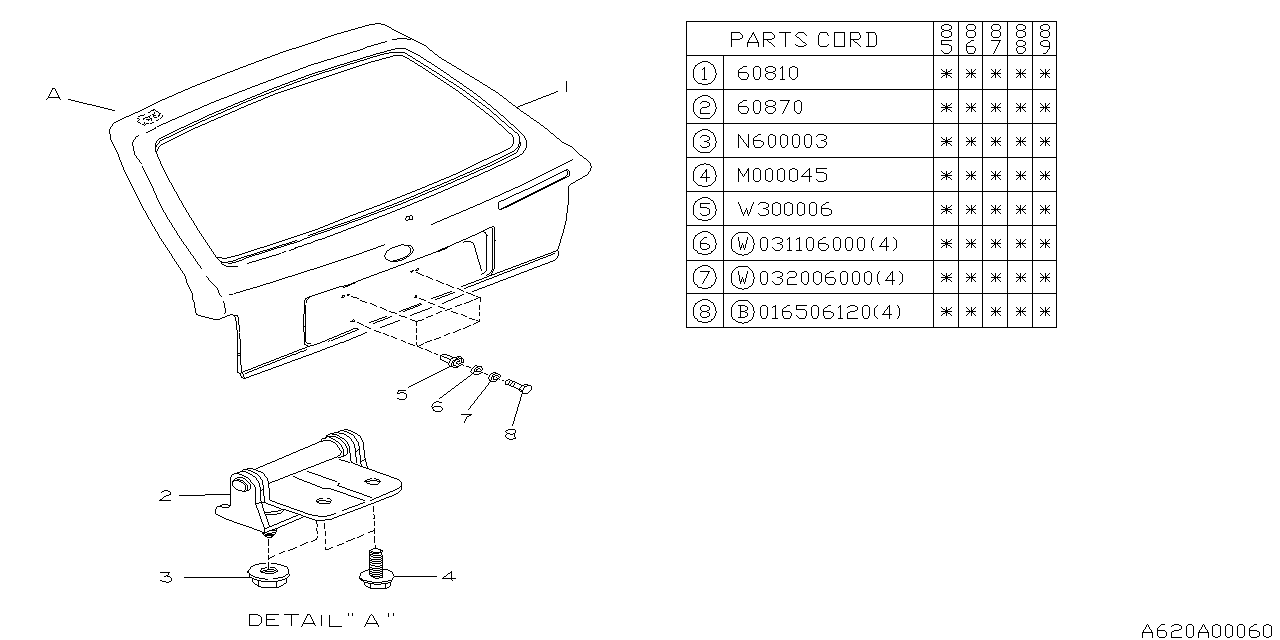 10966AA041 - Genuine Subaru GASKET SPARK PLUG PIPE