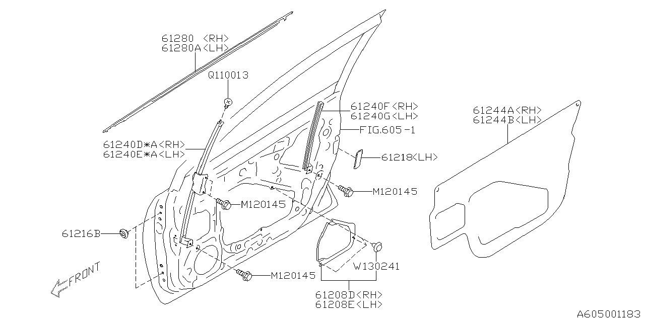 38421AA021 - Genuine Subaru CASE DIFFERENTIAL