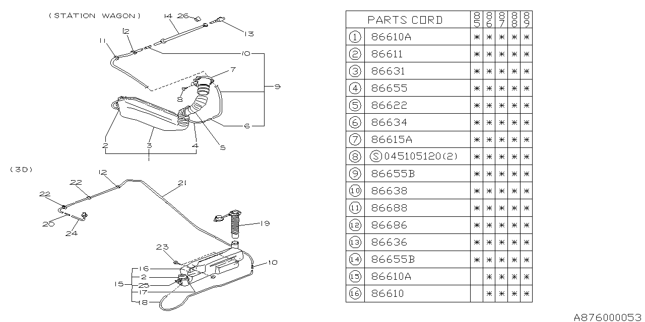 31937AA071 - Genuine Subaru SENSOR ASSY REVERSE AT