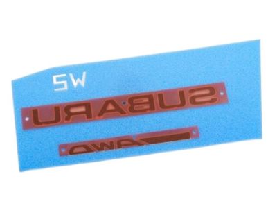 93073AJ500 Genuine Subaru Letter Mk Rear AWD