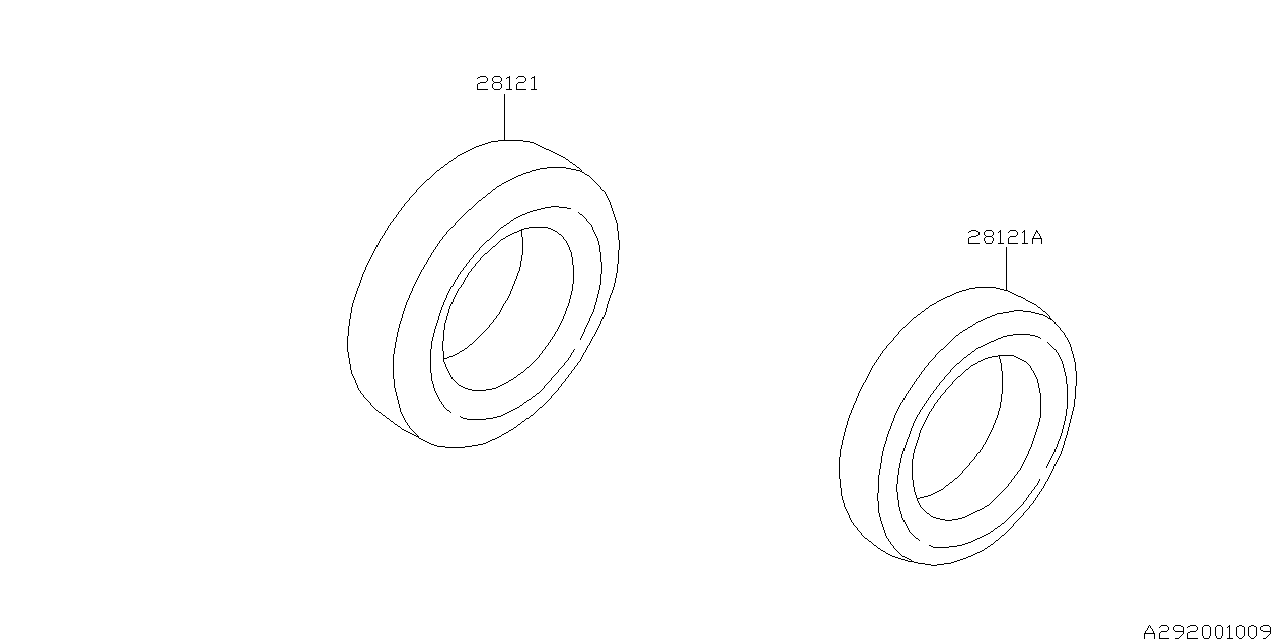 28121AA810 Genuine Subaru T Tire T135/70D16TR3