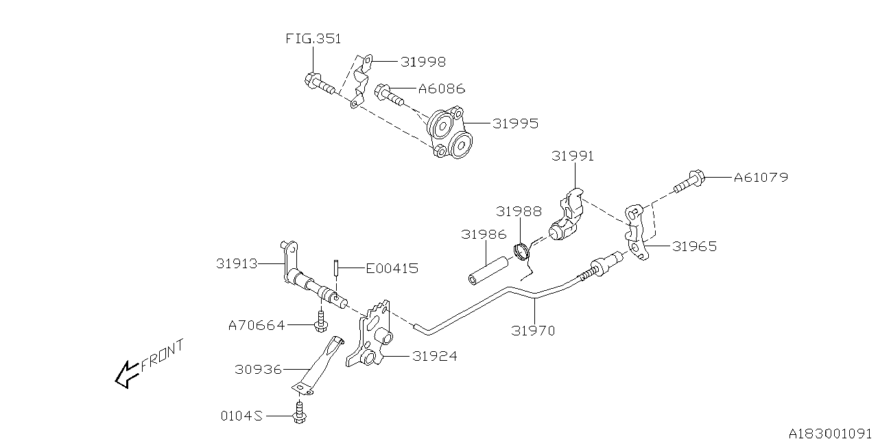 2008 Subaru Tribeca Control Device - Subaru Parts Deal