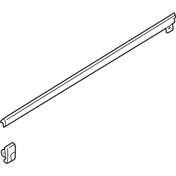 61280FE001 Genuine Subaru WEATHERSTRIP Out Door Front RH