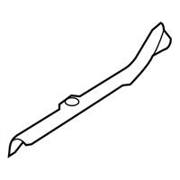 57256AL031 Genuine Subaru Cover Front Fender LH