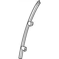 61240AL11B Genuine Subaru SASH Assembly PTN Front LH