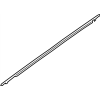 61280AL01B Genuine Subaru WEATHER STRIP FRONT DOOR LE