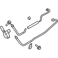 34190AJ000 Genuine Subaru REPAIR KIT PIPE