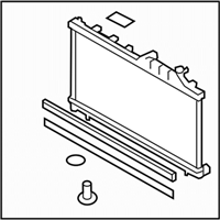 45119SC000 Genuine Subaru Radiator Complete