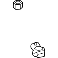 81608YC000 Genuine Subaru Battery Terminal Base