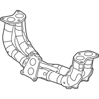 44609AA011 Genuine Subaru Front Exhaust Pipe Assembly
