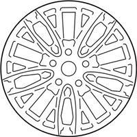 28111VA031 Genuine Subaru Wheel Alloy