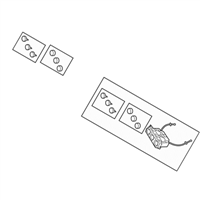 72311FJ500 Genuine Subaru Heater Control Assembly