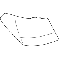 84912AJ00A Genuine Subaru LENS & BODY COMPLUSR