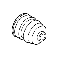 28323SC000 - Genuine Subaru BOOT DRIVE SHAFT