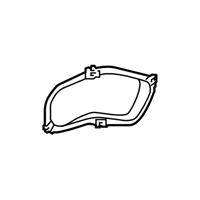 61208AL01A Genuine Subaru Pad Front Door Inner Le