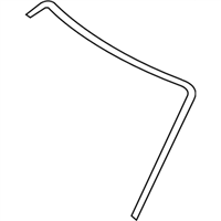 65058SA000 Genuine Subaru MOLDING FRONT WINDOW UP