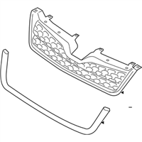 91121SG040 Genuine Subaru Front Grille Assembly Lower