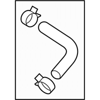 21204AB230 Genuine Subaru Hose Assembly Pre Heater