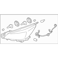 84001AL03A Genuine Subaru Part