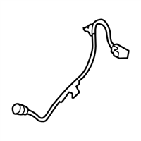 86273AJ000 Genuine Subaru Cord Assembly Aux Front Usb