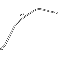 91012FA010 Genuine Subaru MOULDING Roof LH