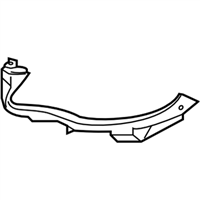 57707FJ011 Genuine Subaru Bracket Front Bumper Corner L
