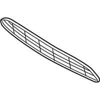 57731AL02A Genuine Subaru Cover Front Intake