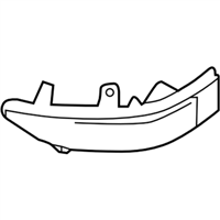 84401AJ000 Genuine Subaru Lamp Assembly Turn Side RH