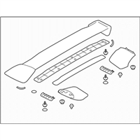 96061VA001NN Genuine Subaru Rear Spoiler Assembly