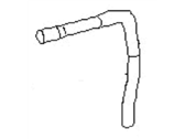 99071AD250 Genuine Subaru Hose Vacuum