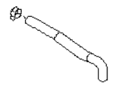 11815AC300 Genuine Subaru HOSE ASSY PCV